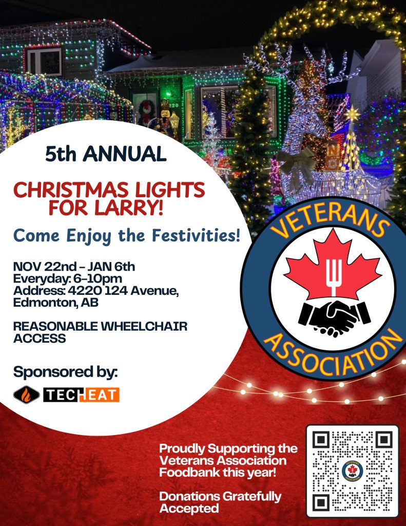 Christmas Lights for Larry - Veterans Association